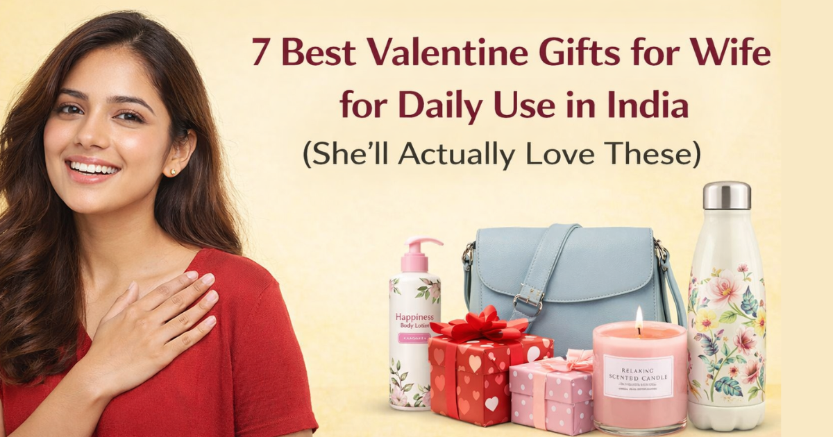 7 Best Valentine Gifts for Wife for Daily Use in India (Thoughtful ...