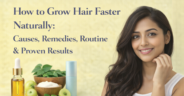 How to Grow Hair Faster Naturally: Causes, Remedies & Proven Results