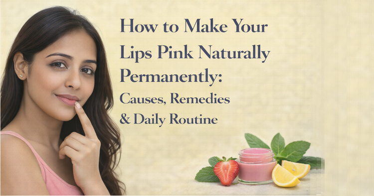 How to Make Your Lips Pink Naturally Permanently | Causes & Daily Routine