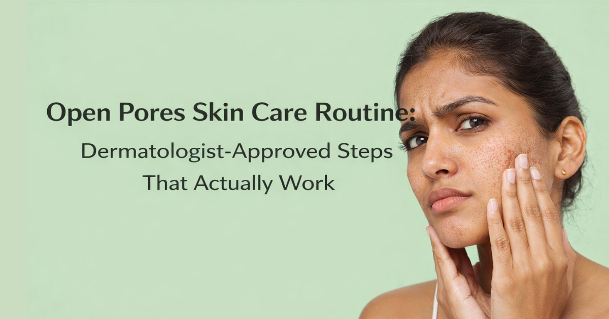 Open Pores Skin Care Routine: Dermatologist-Approved Steps That Work